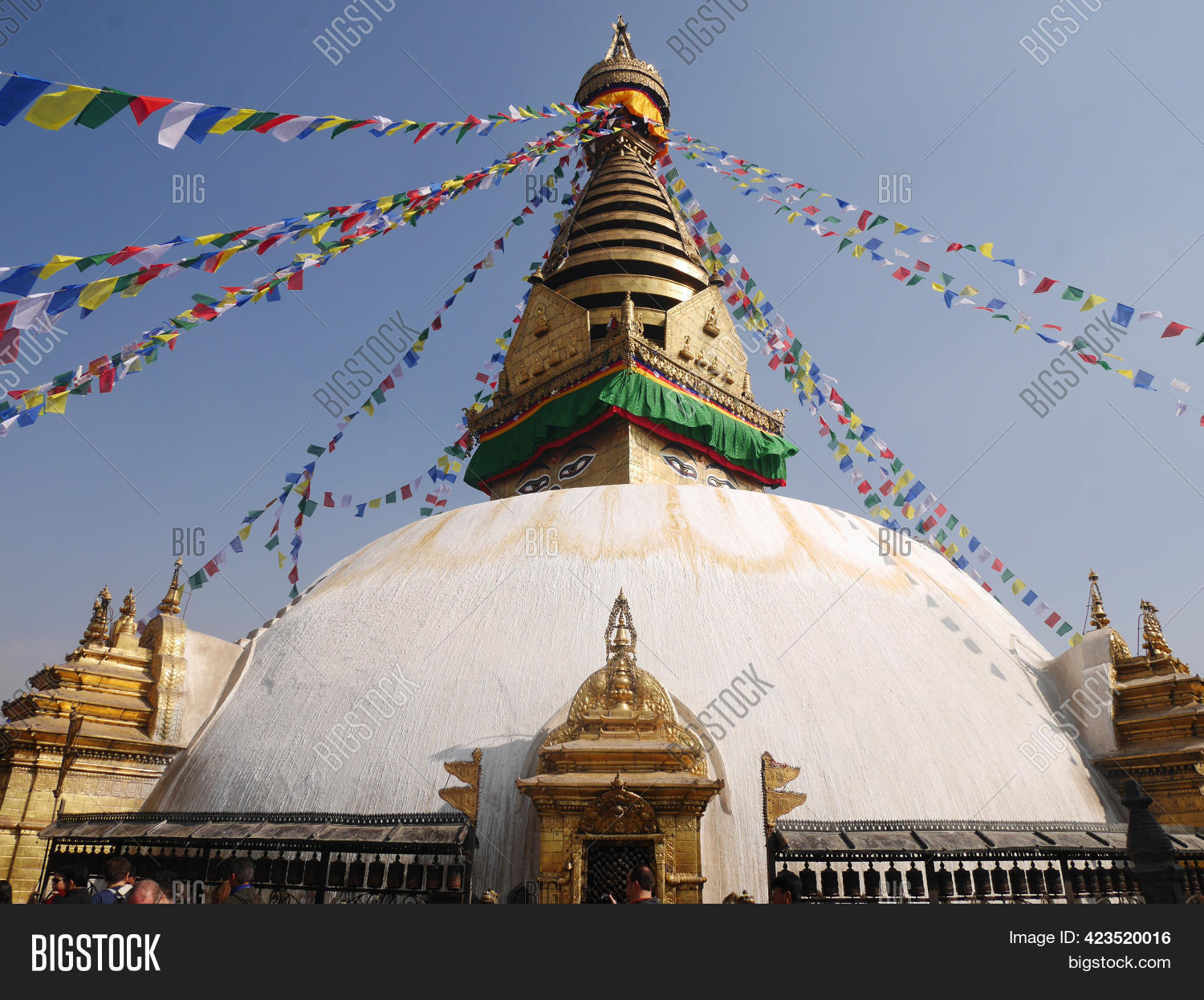 Swayambhunath Pagoda Image & Photo (Free Trial) | Bigstock