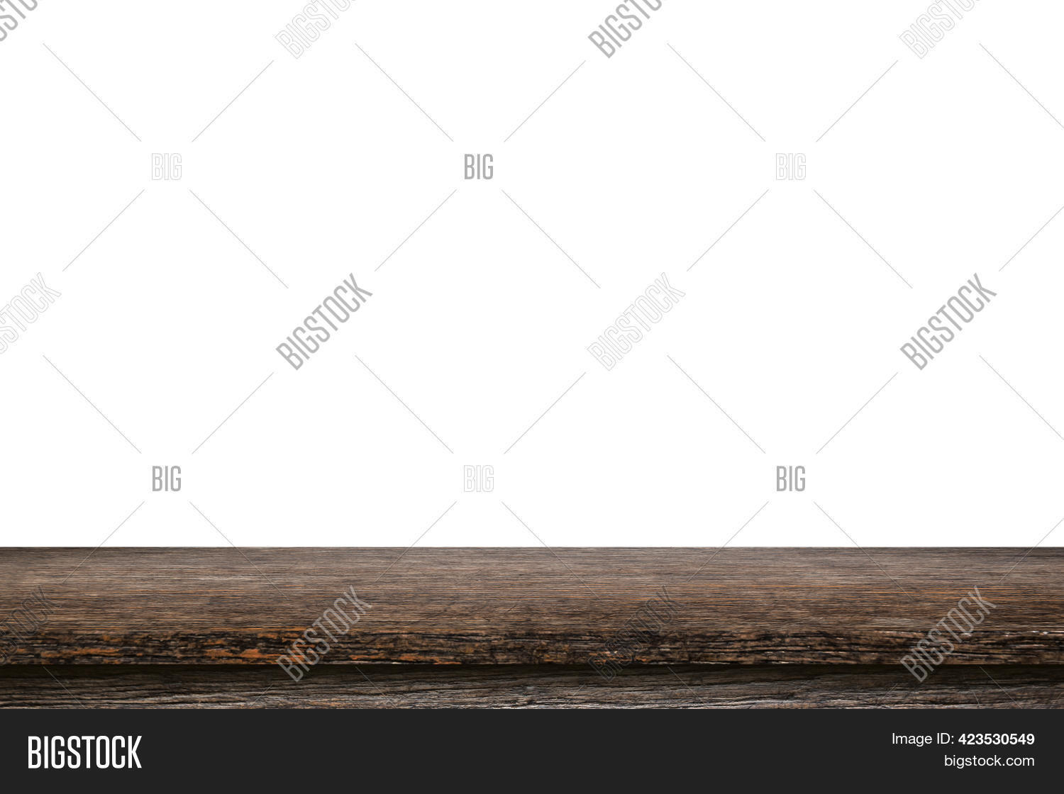 Empty Wood Table On Image & Photo (Free Trial) | Bigstock