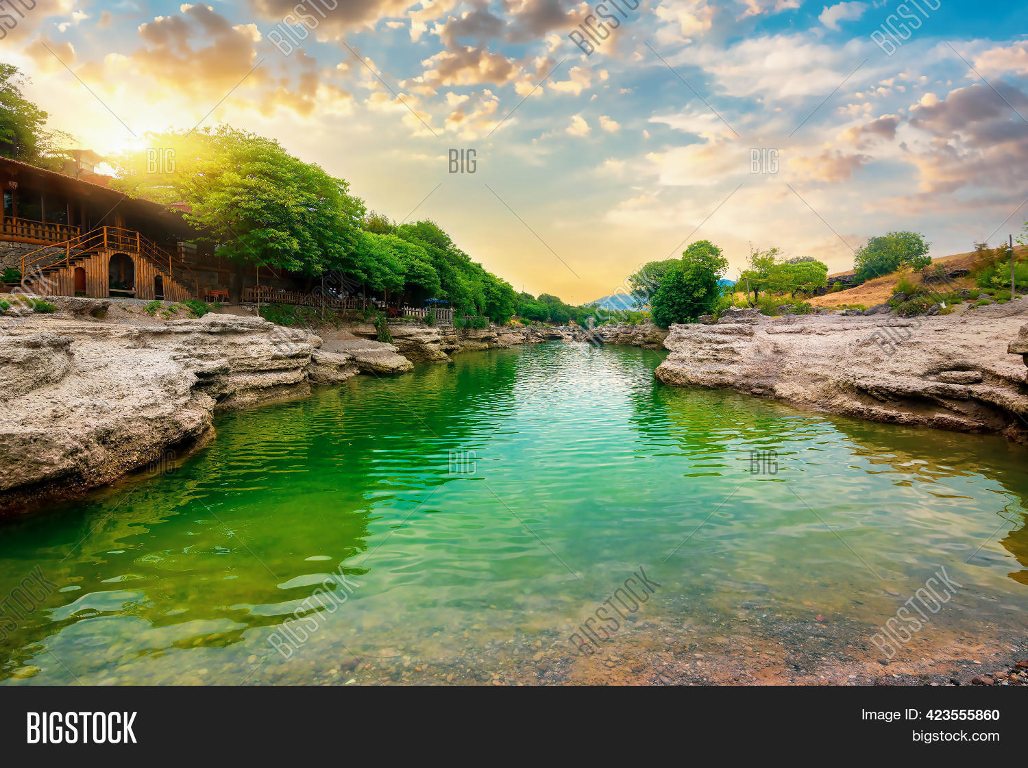 Canyon Cijevna River Image & Photo (Free Trial) | Bigstock