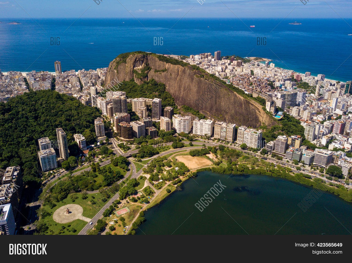 Aerial View Rio De Image & Photo (Free Trial) | Bigstock