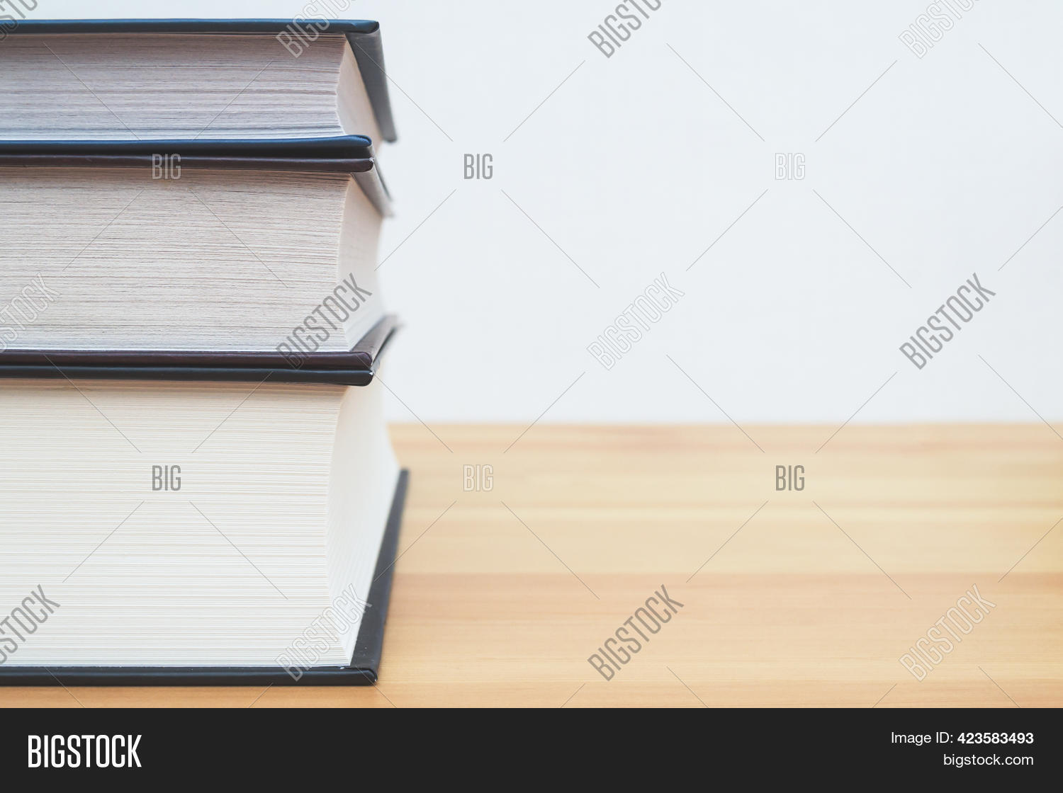 Stack Books On White Image & Photo (Free Trial) | Bigstock
