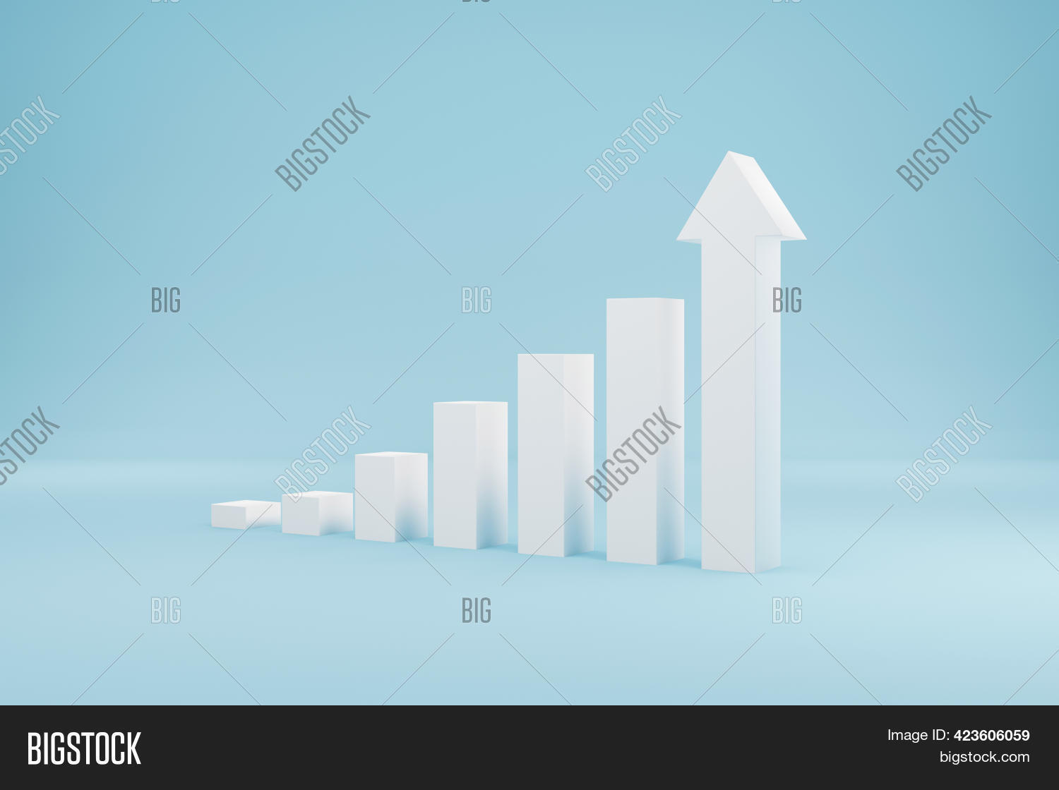 Arrow Graph Sign Image & Photo (Free Trial) | Bigstock