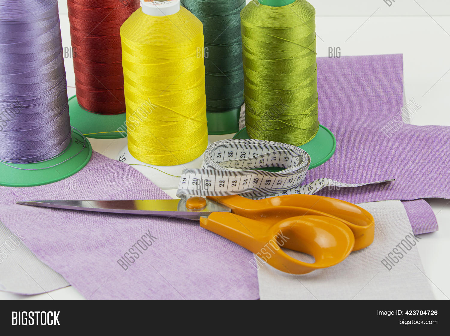 Pieces Cloth Thread. Image & Photo (Free Trial) | Bigstock