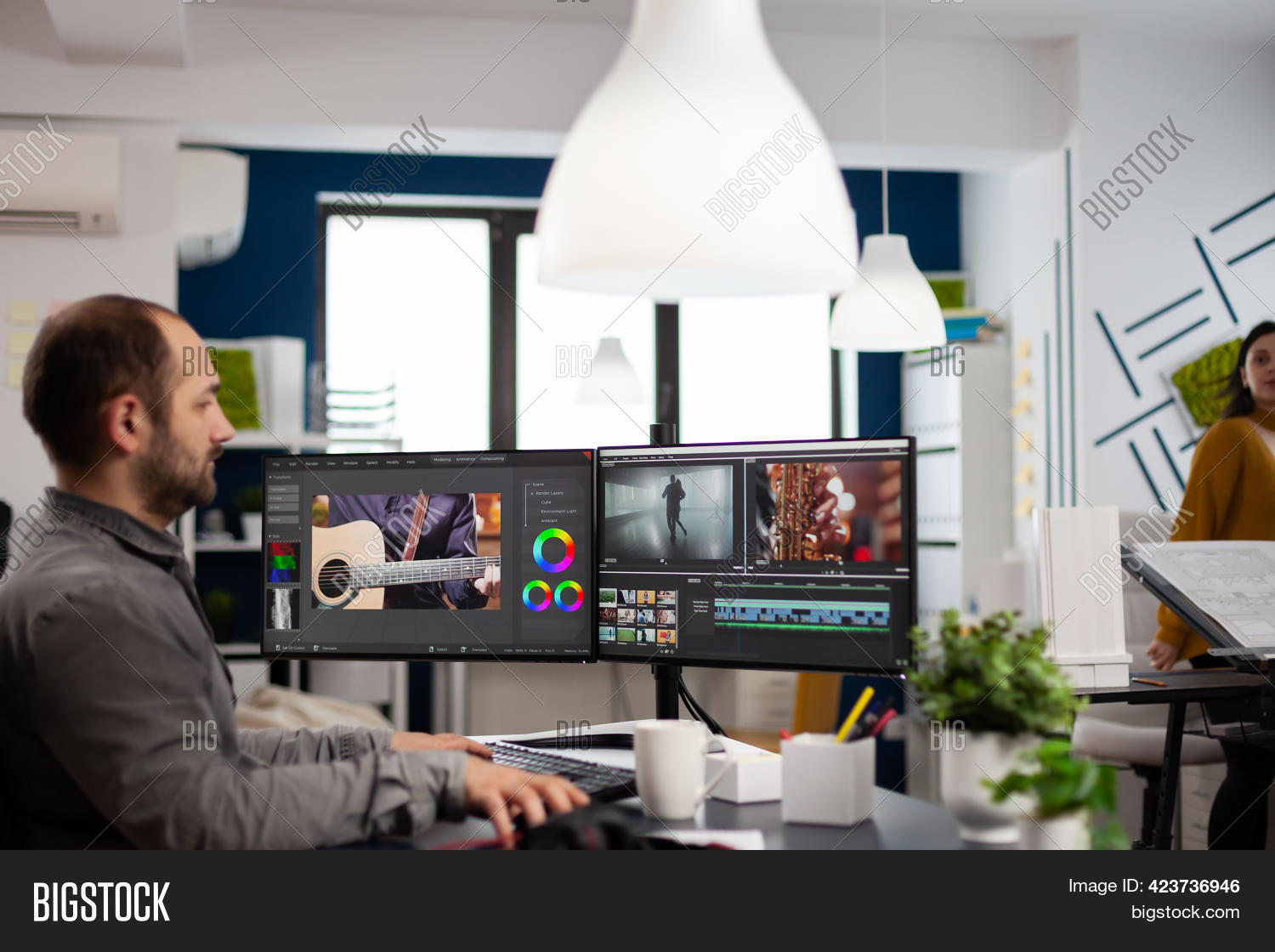 Videographer Editing, Image & Photo (Free Trial) | Bigstock