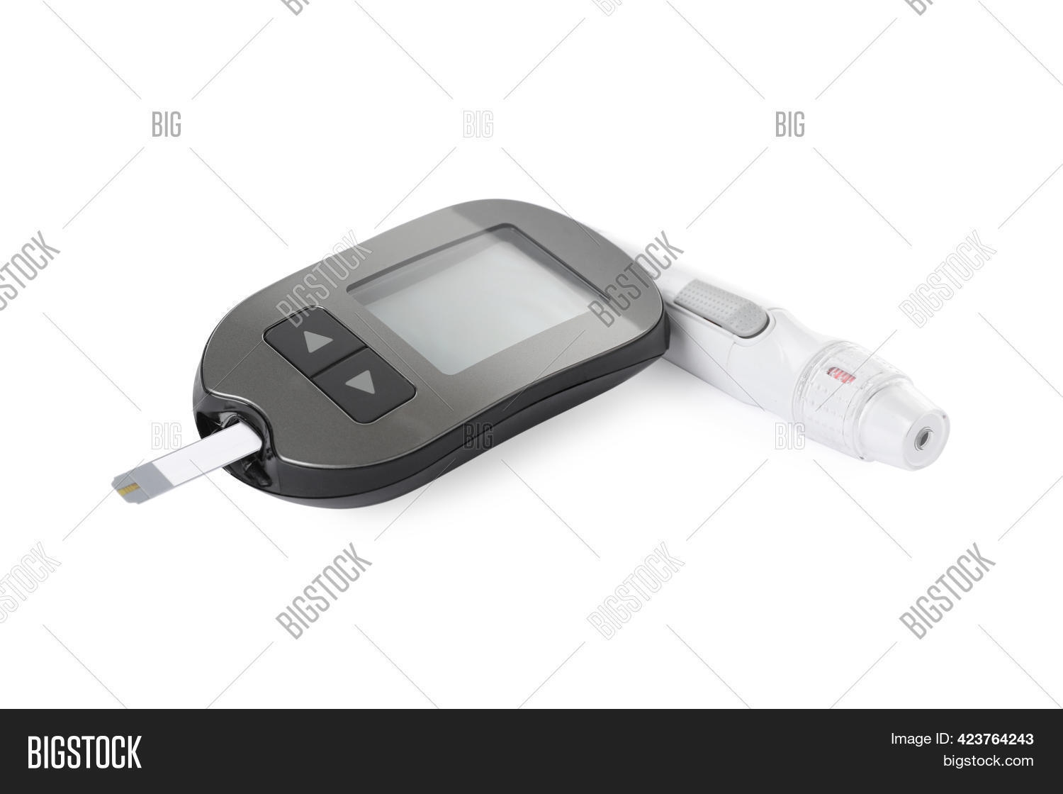Digital Glucometer Image & Photo (Free Trial) | Bigstock