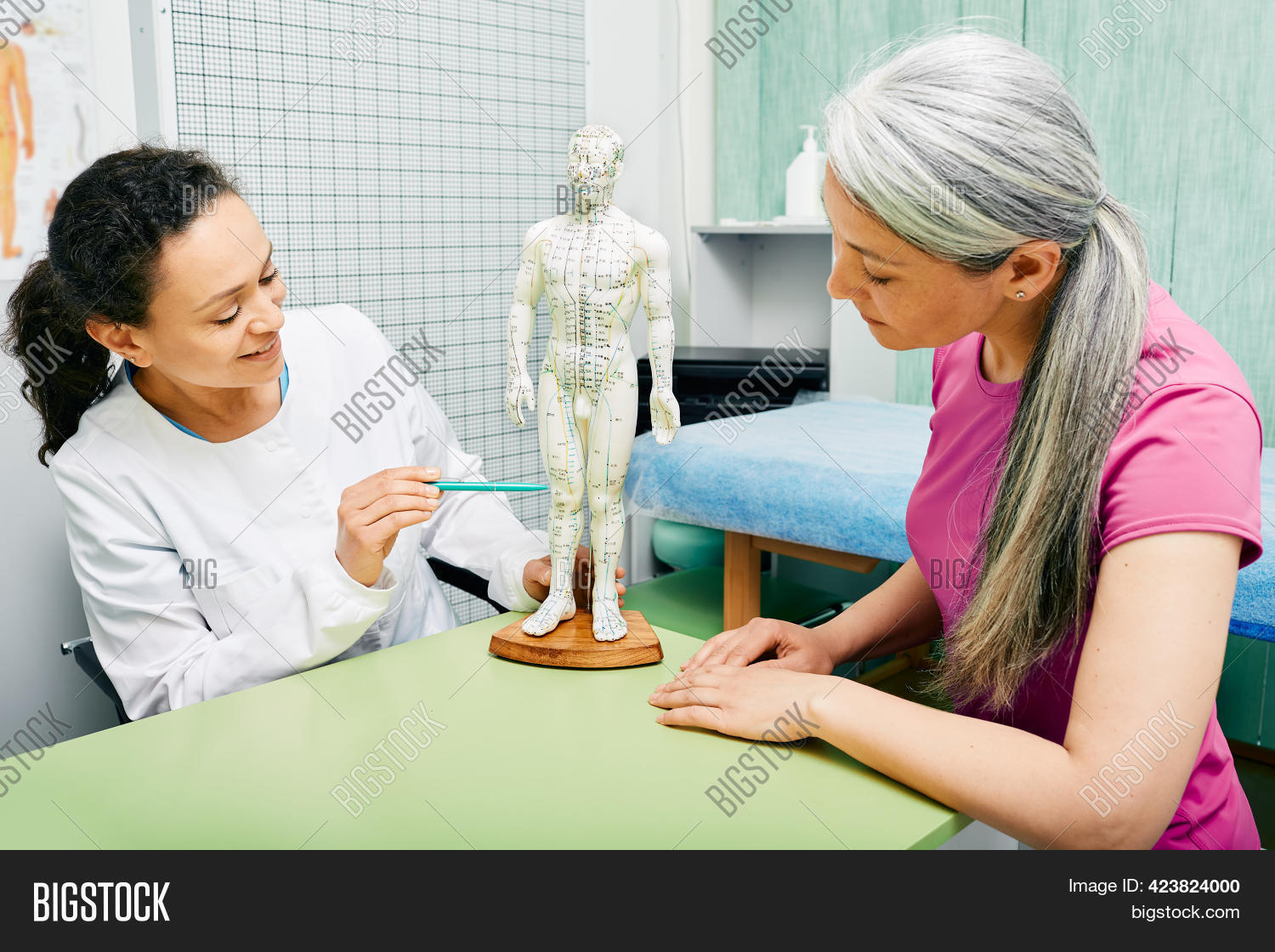 Female Acupuncturist Image & Photo (Free Trial) | Bigstock