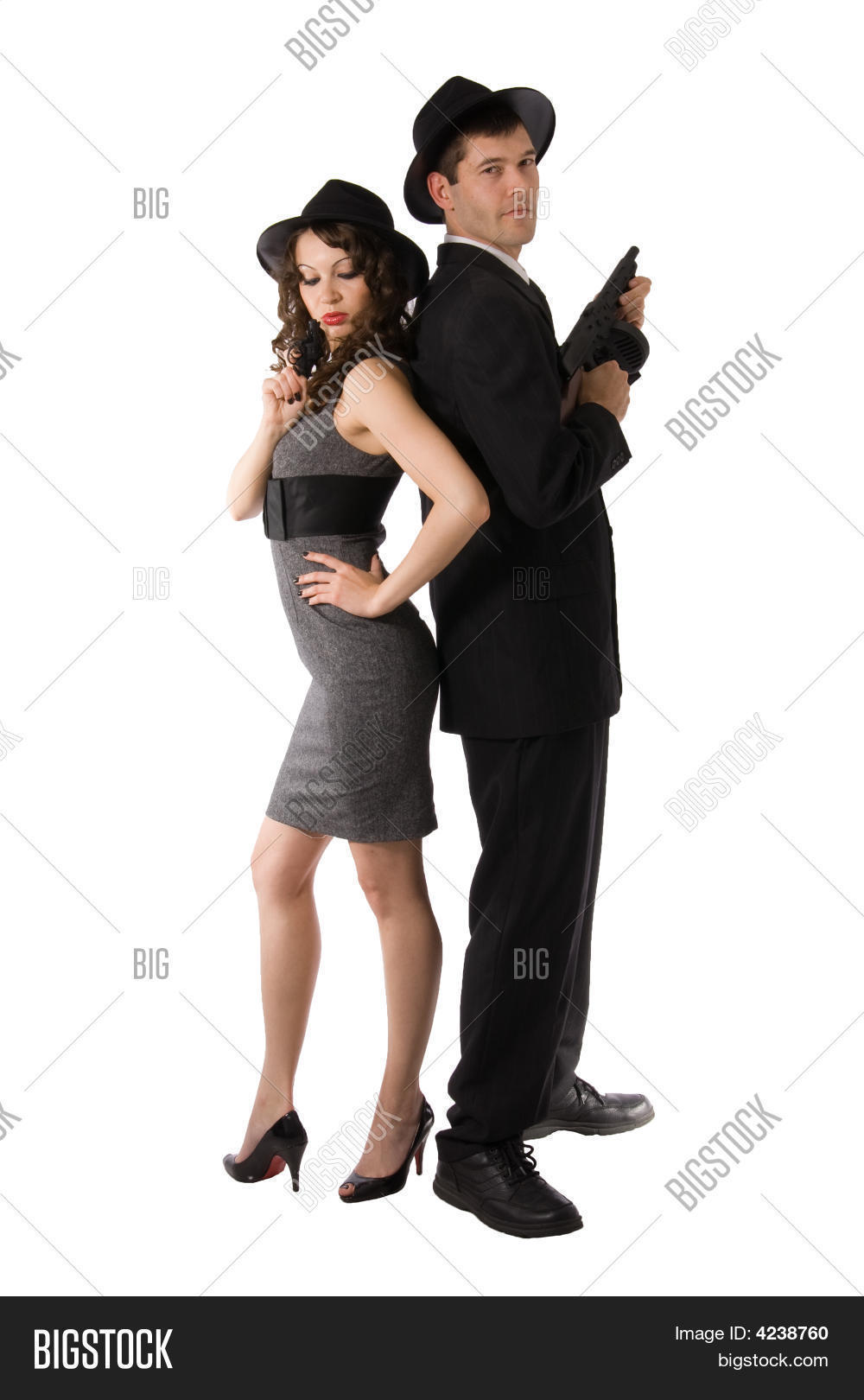 Mafia Couple Image & Photo (Free Trial) | Bigstock
