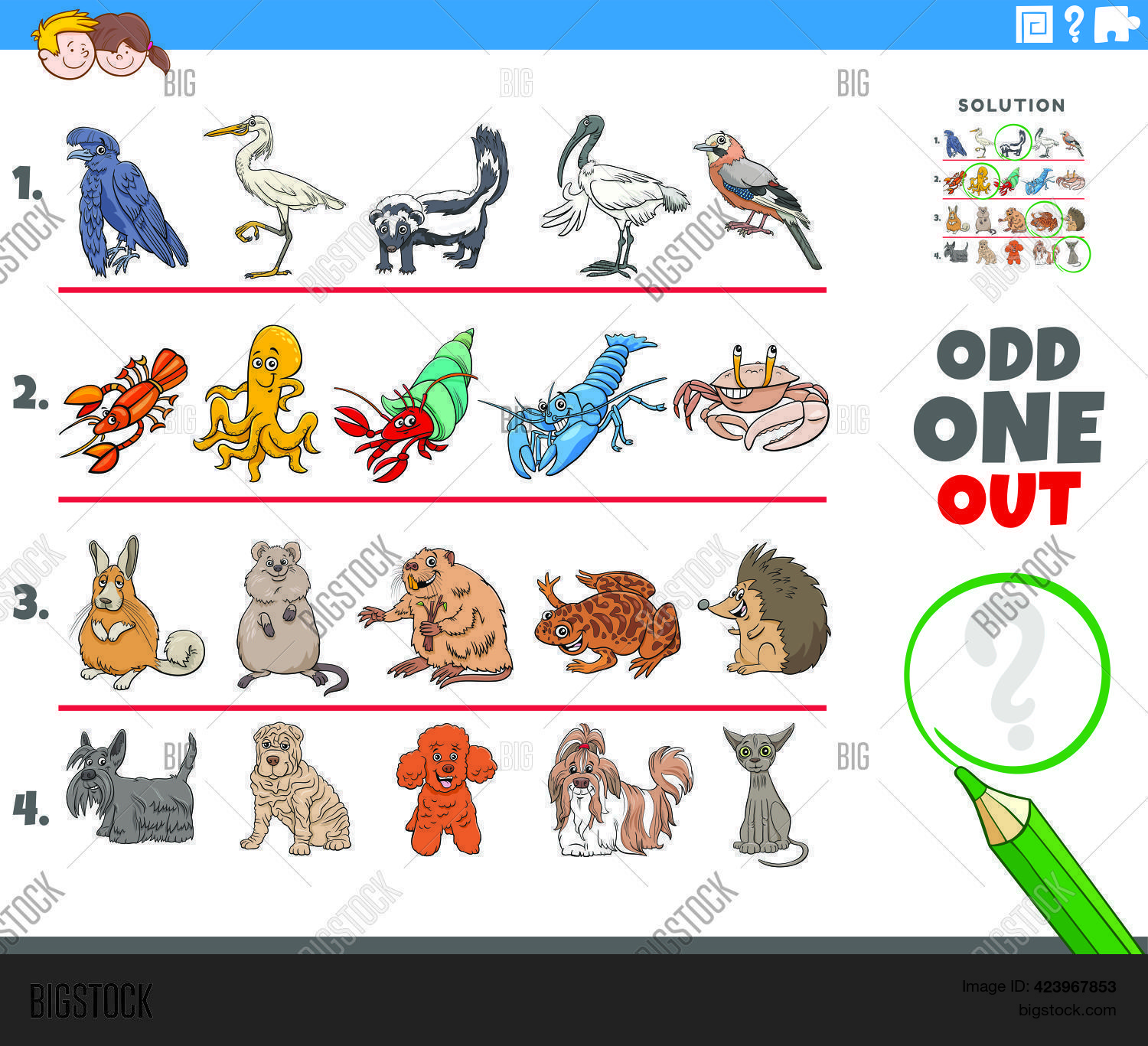 Cartoon Illustration Vector & Photo (Free Trial) | Bigstock