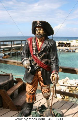 Pirate Statue Image & Photo (Free Trial) | Bigstock