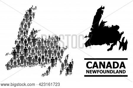 Map Newfoundland Vector & Photo (Free Trial) | Bigstock