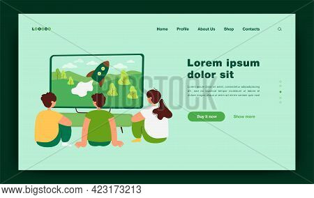 Back View Kids Vector & Photo (Free Trial) | Bigstock