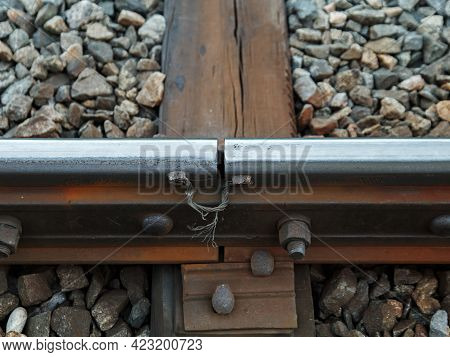 Junction Two Rails On Image & Photo (Free Trial) | Bigstock