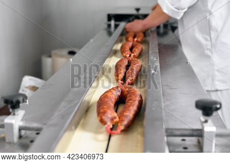 Sausages. Packing Line Image & Photo (Free Trial) | Bigstock