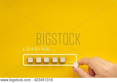 Loading, Hand Putting Image & Photo (Free Trial) | Bigstock