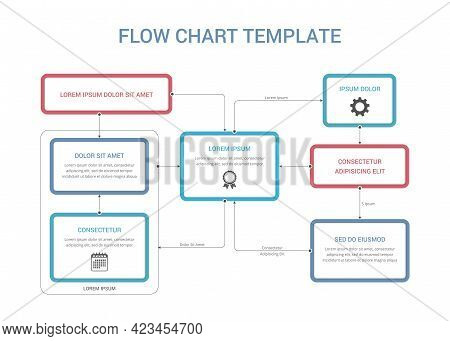 Flow Chart Vector & Photo (Free Trial) | Bigstock