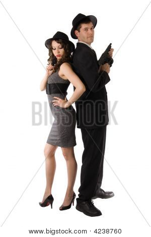 Mafia Couple Image & Photo (Free Trial) | Bigstock
