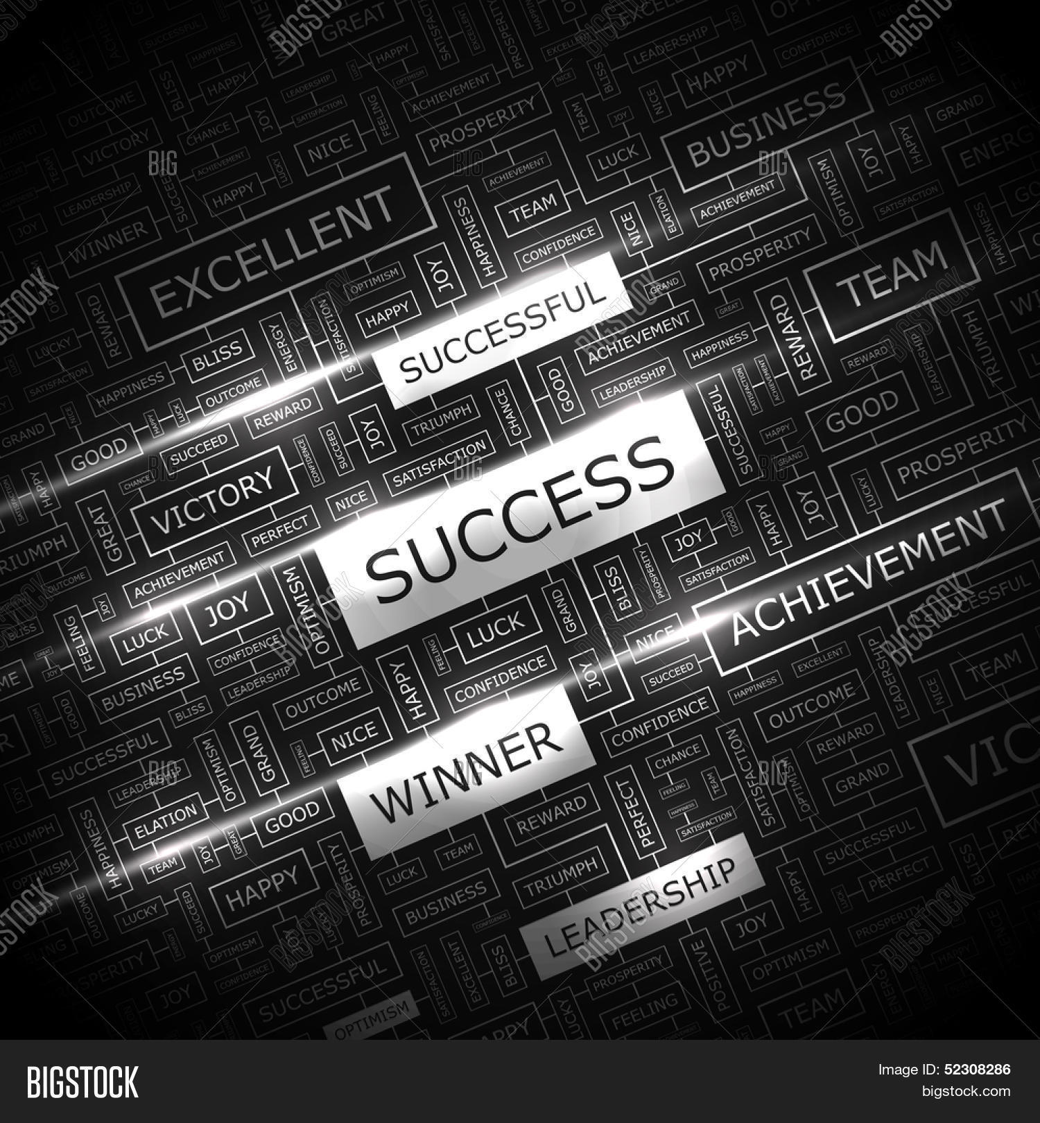 SUCCESS. Background Vector & Photo (Free Trial) | Bigstock