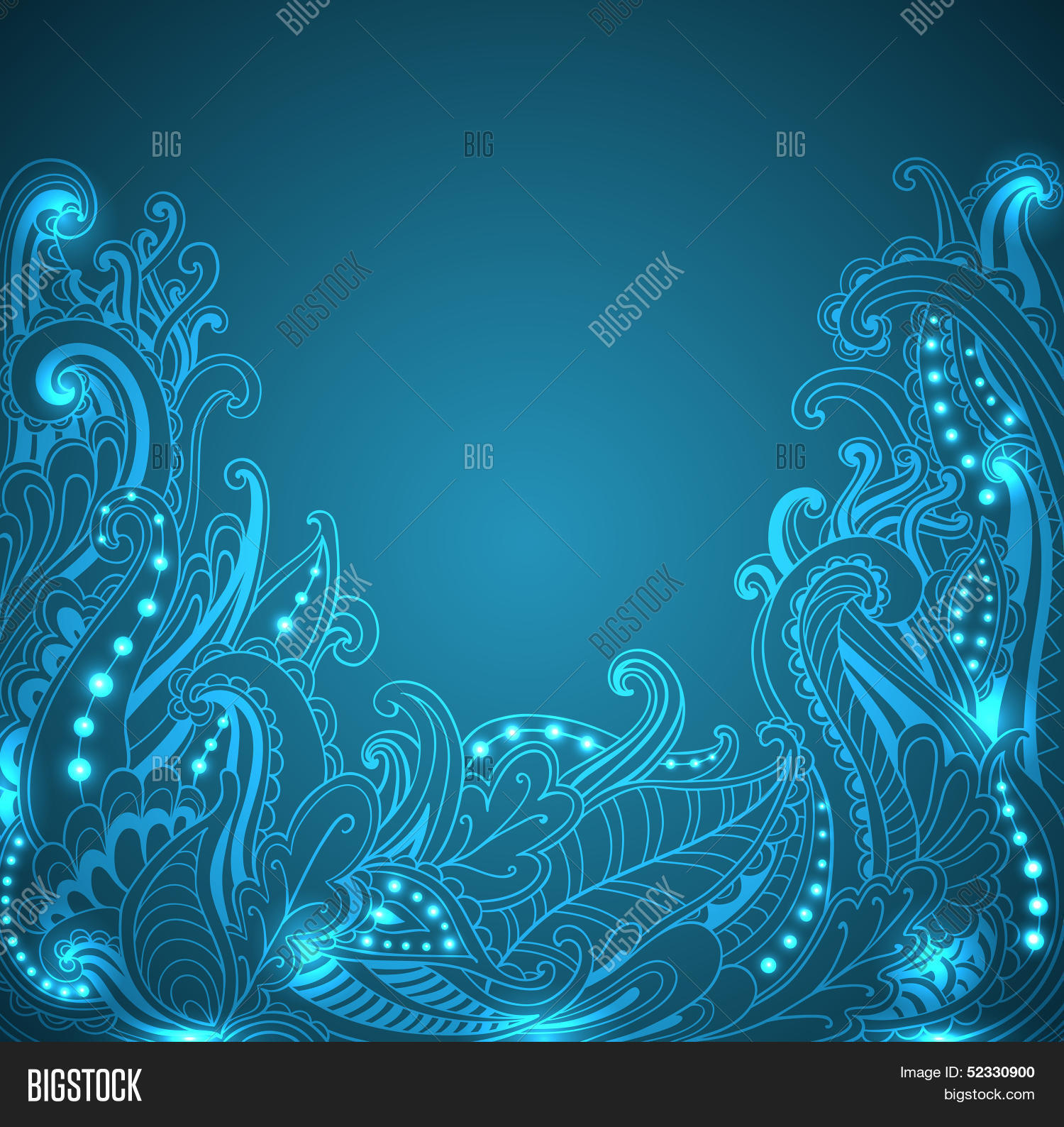 Abstract Blue Vector & Photo (Free Trial) | Bigstock