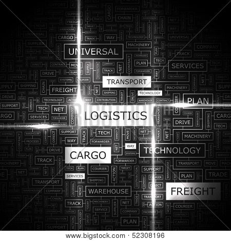 LOGISTICS. Background Vector & Photo (Free Trial) | Bigstock