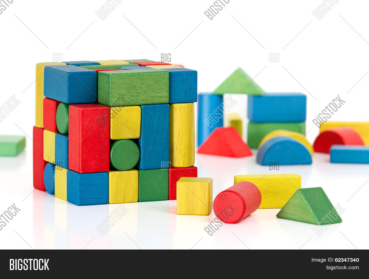 Toy Blocks Jigsaw Cube Image & Photo (Free Trial) | Bigstock