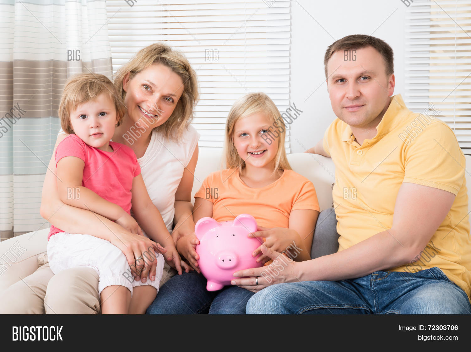 Family Saving Money Image & Photo (Free Trial) | Bigstock