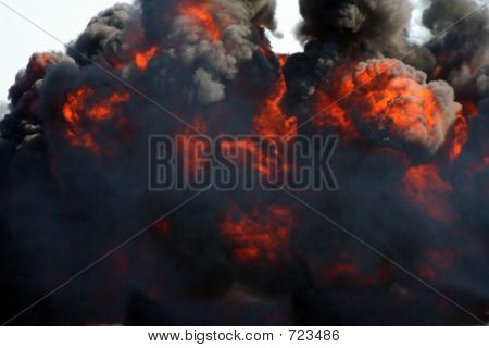 Explosion Black Smoke Image & Photo (Free Trial) | Bigstock