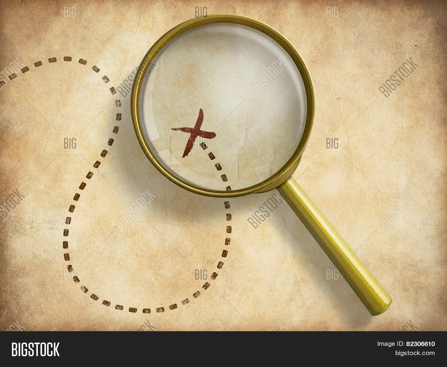 Magnifying Glass Track Image & Photo (Free Trial) | Bigstock