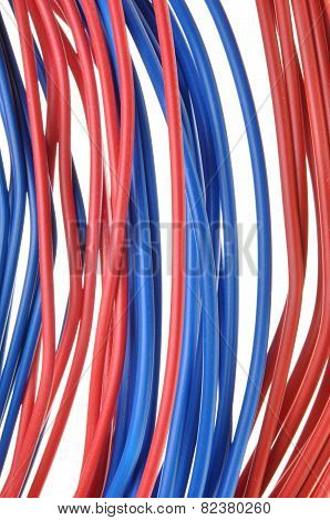 Red Blue Cable Used Image & Photo (Free Trial) | Bigstock