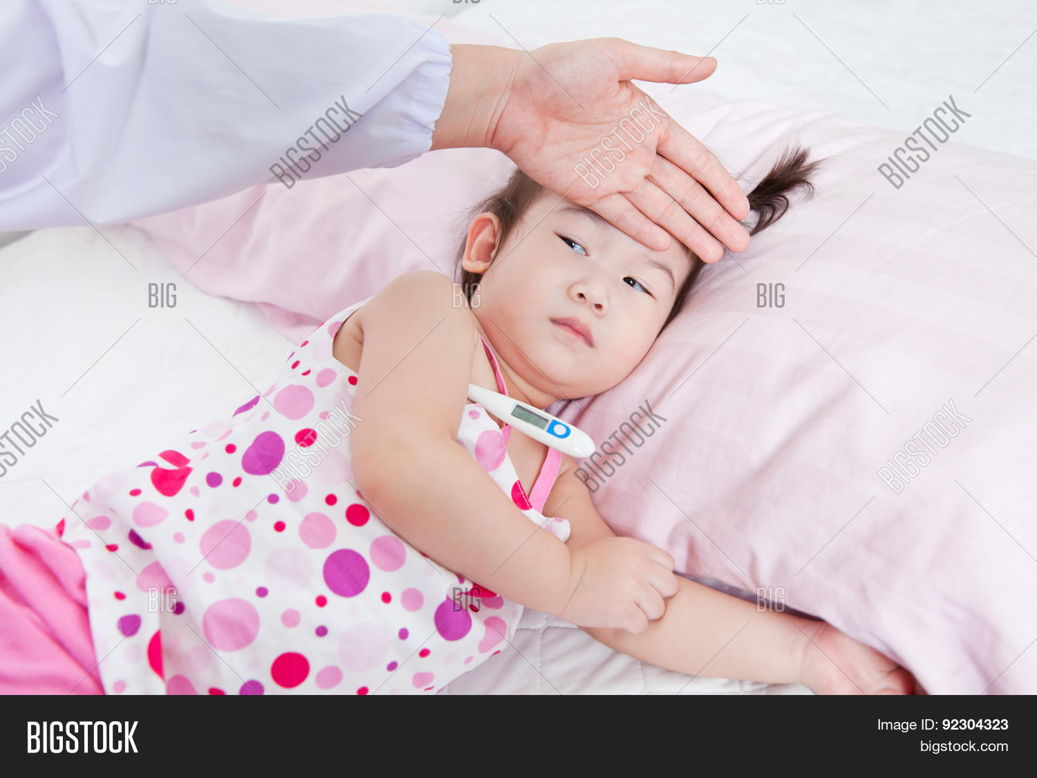 Sick Little Girl Image & Photo (Free Trial) | Bigstock