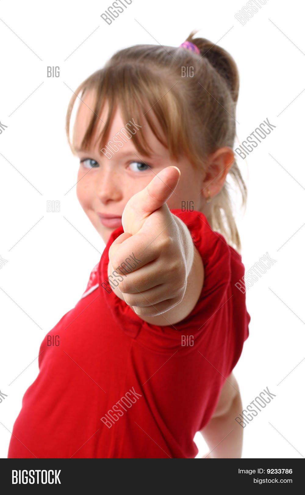 Small Girl Showing Image & Photo (Free Trial) | Bigstock