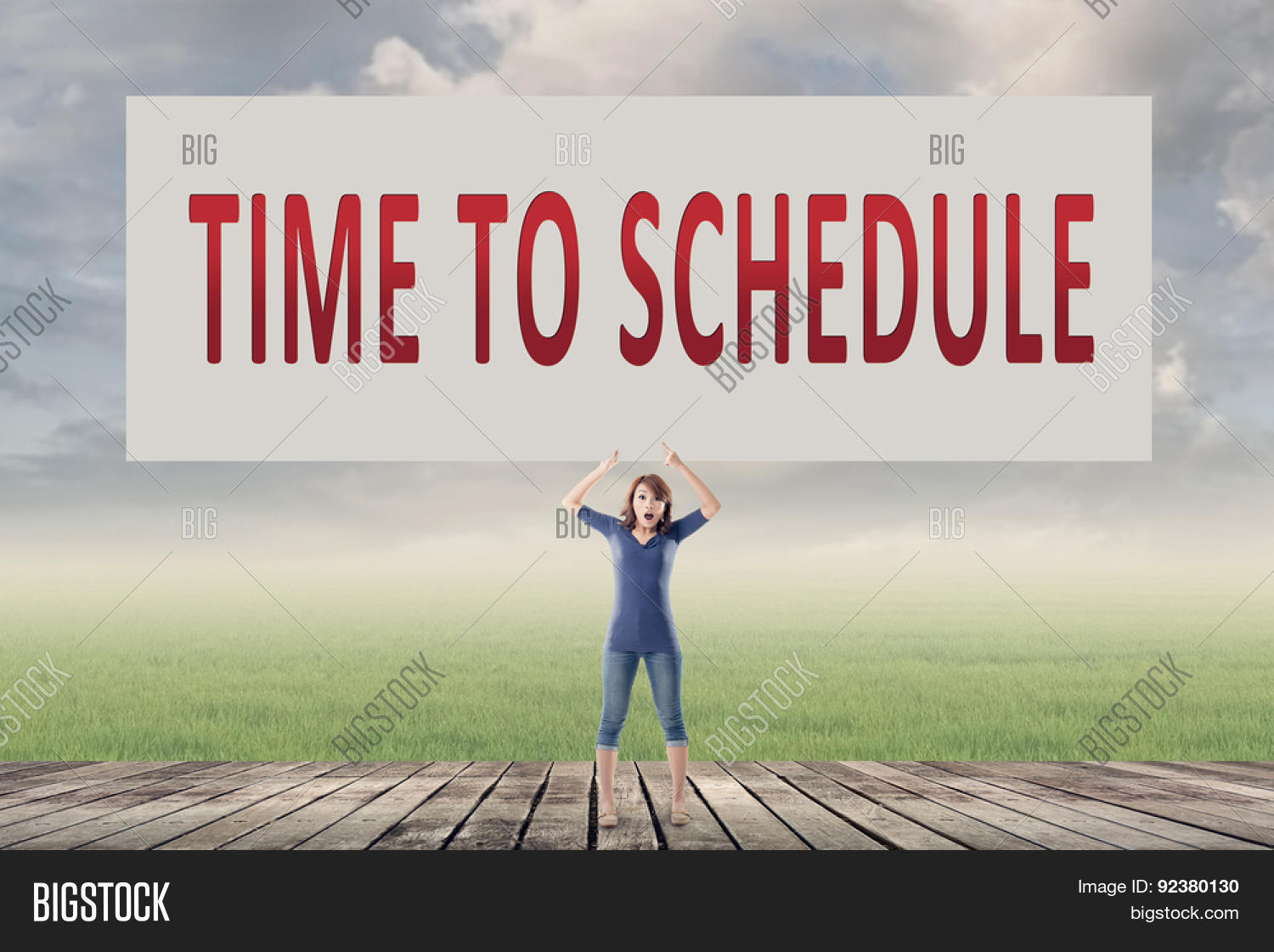 Time Schedule, Words Image & Photo (Free Trial) | Bigstock