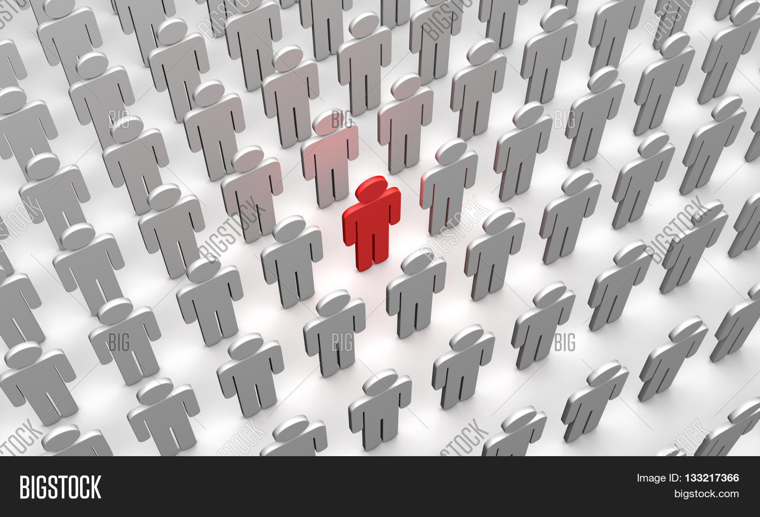 Standing Out Crowd. Image & Photo (Free Trial) | Bigstock