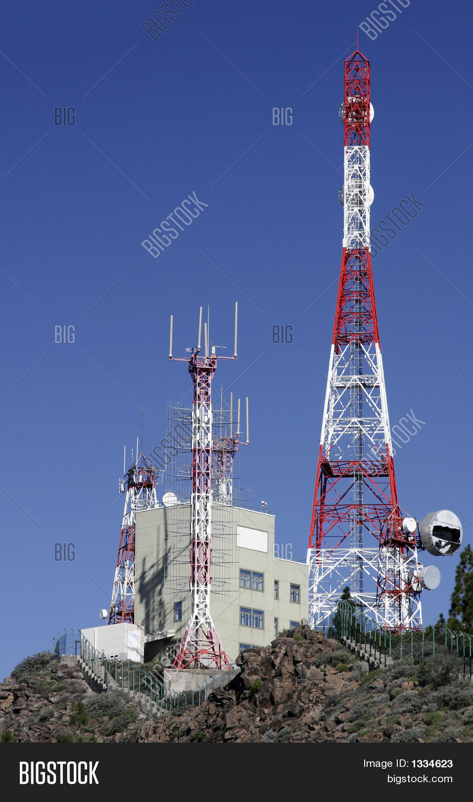 Telecoms Masts Image & Photo (Free Trial) | Bigstock