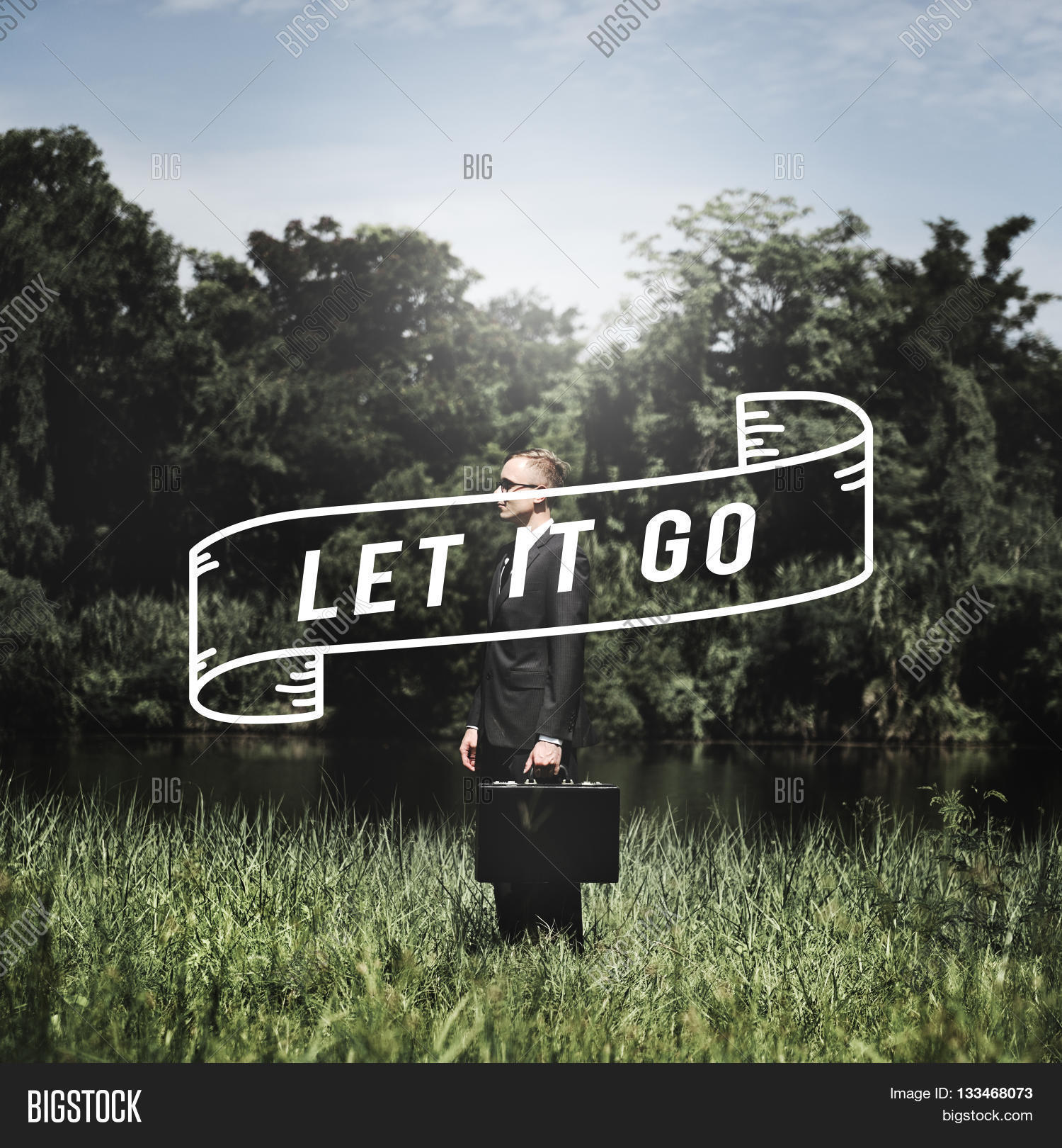 Let Go Get Over Let Be Image & Photo (Free Trial) | Bigstock