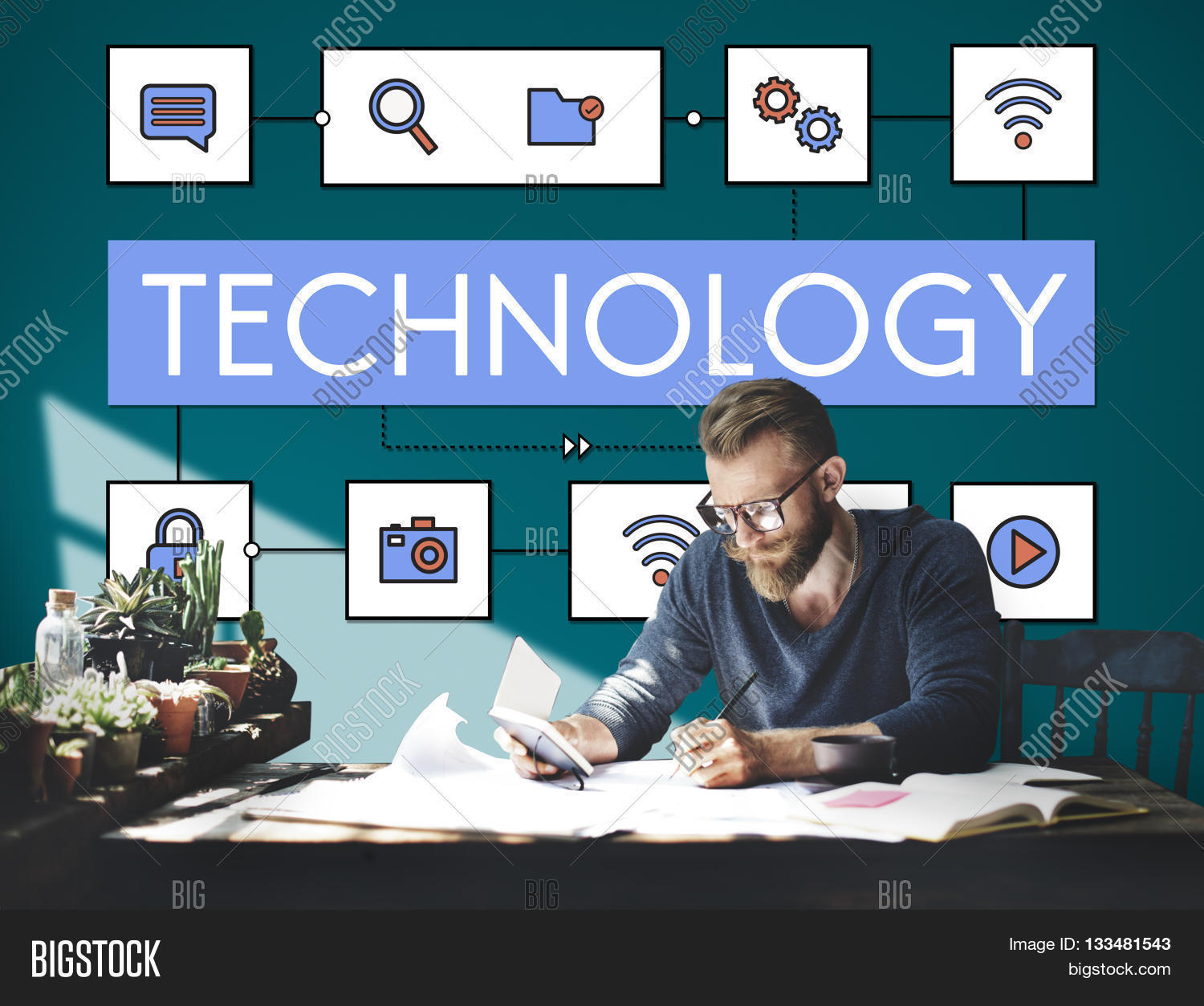 Technology Connection Image & Photo (Free Trial) | Bigstock