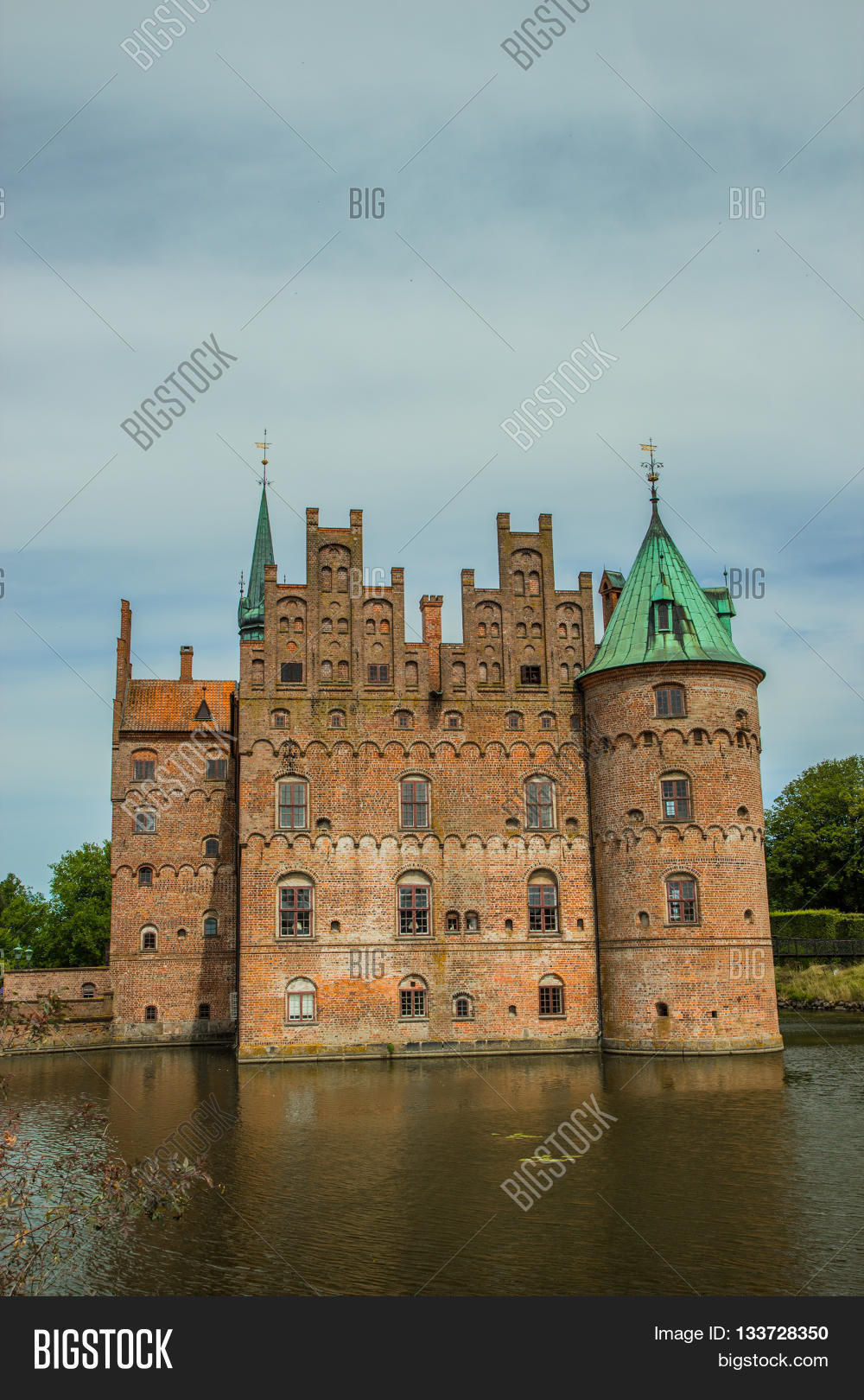 Egeskov Slot Denmark Image & Photo (Free Trial) | Bigstock