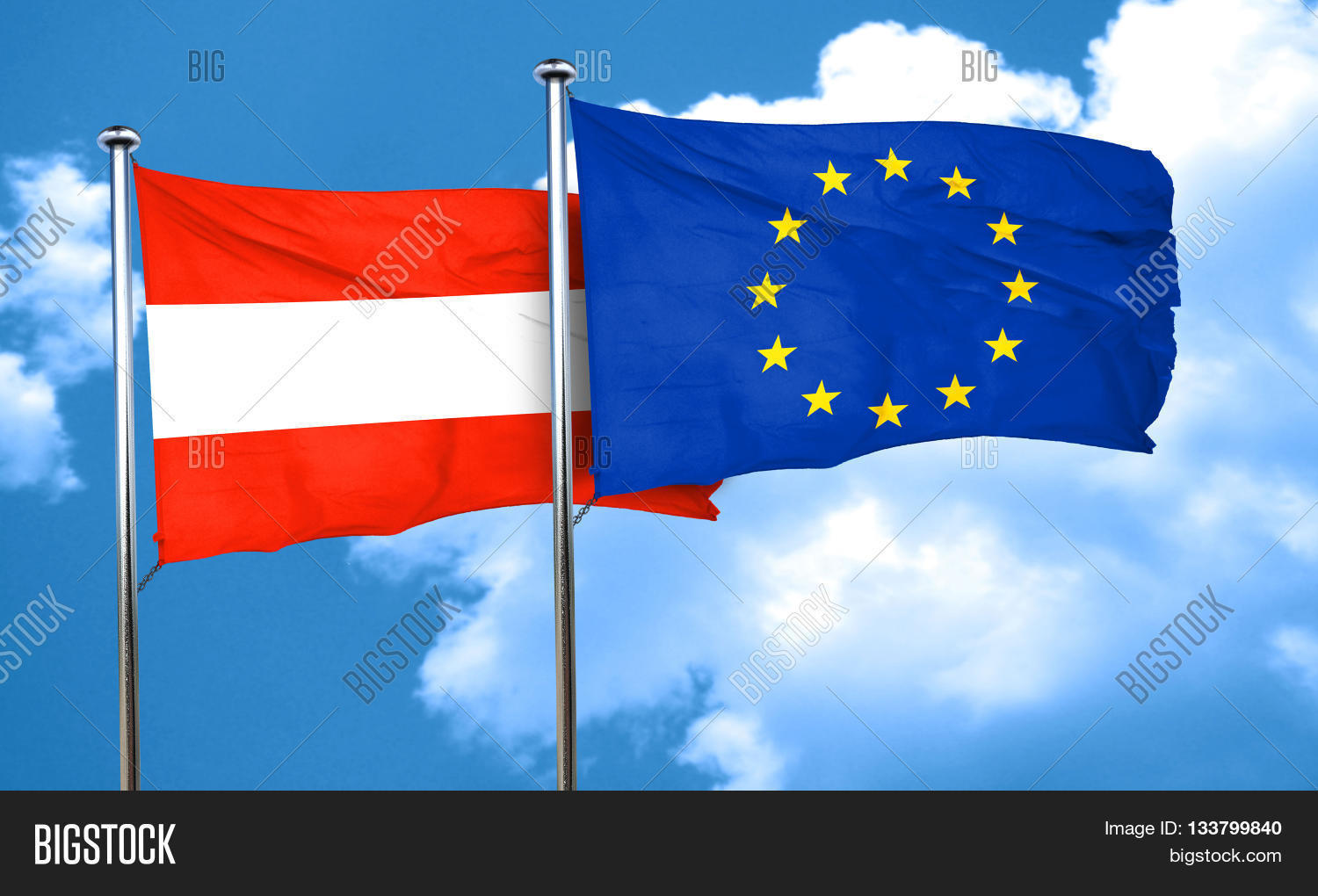 Austria Flag European Image & Photo (Free Trial) | Bigstock