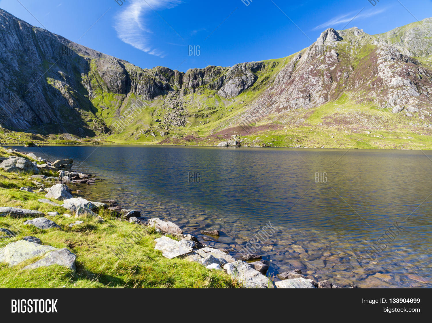 Lake Idwal Devil's Image & Photo (Free Trial) | Bigstock