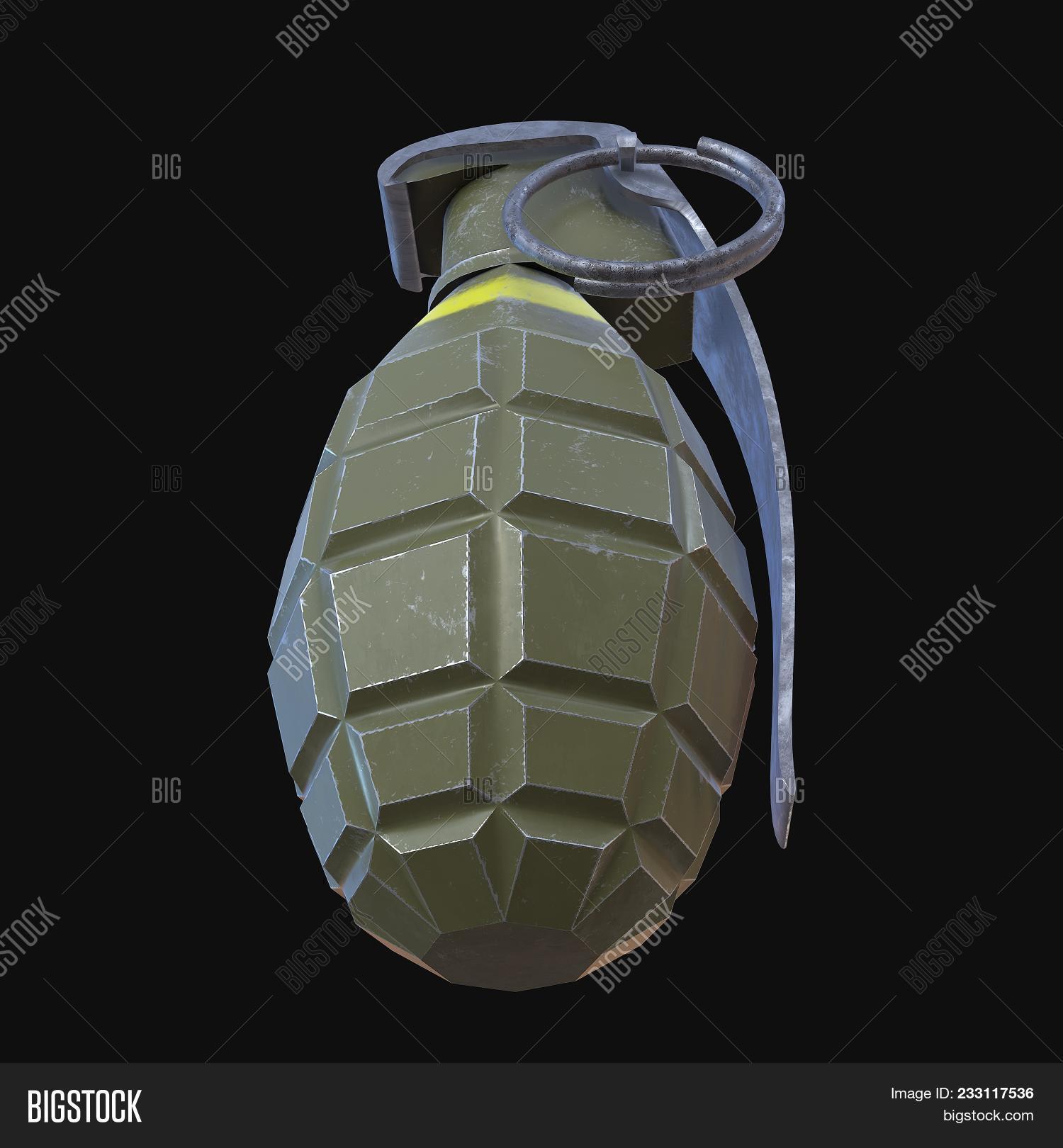Hand Bomb Frag Grenade Image & Photo (Free Trial) | Bigstock