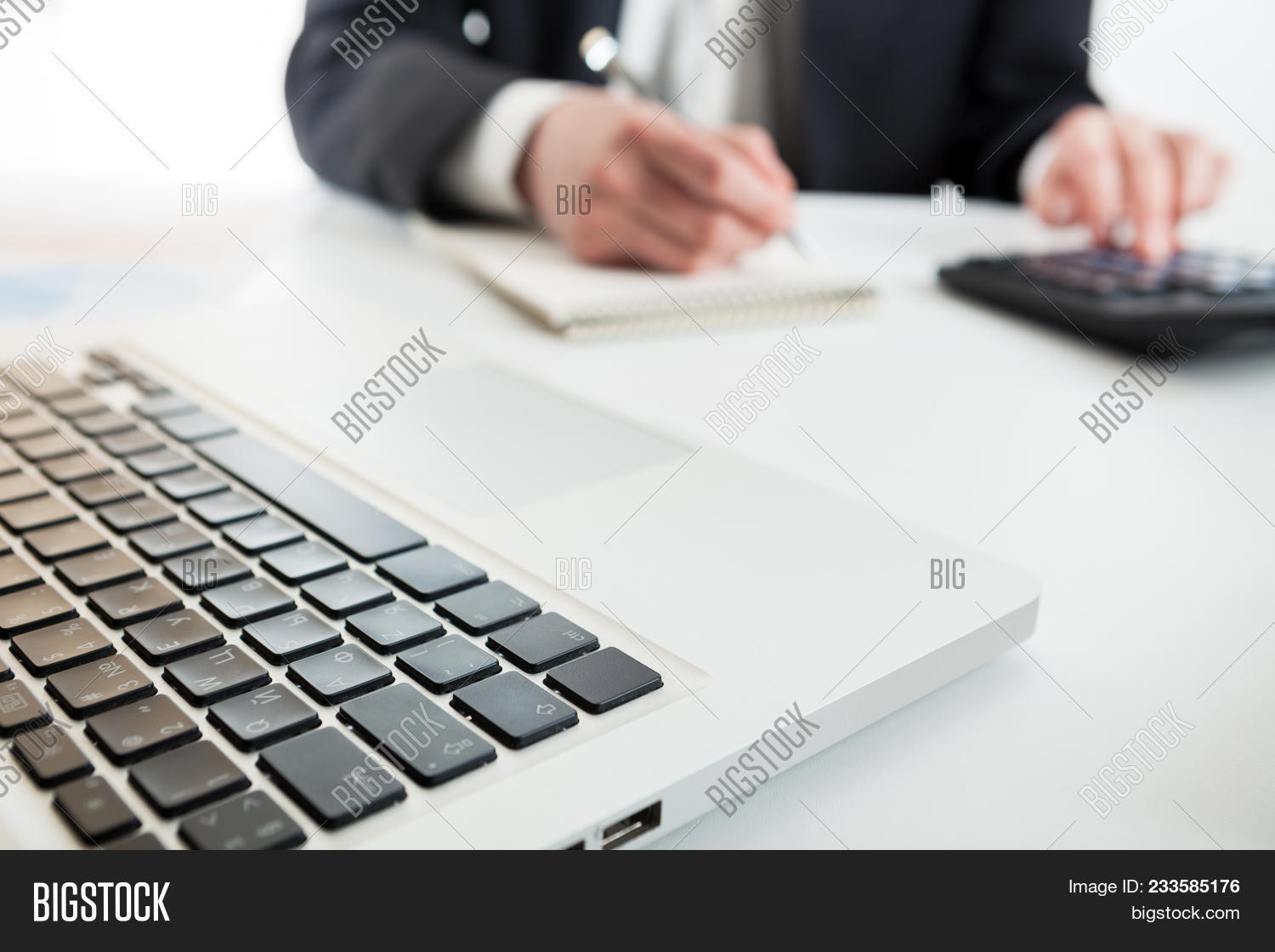 Close View Bookkeeper Image & Photo (Free Trial) | Bigstock