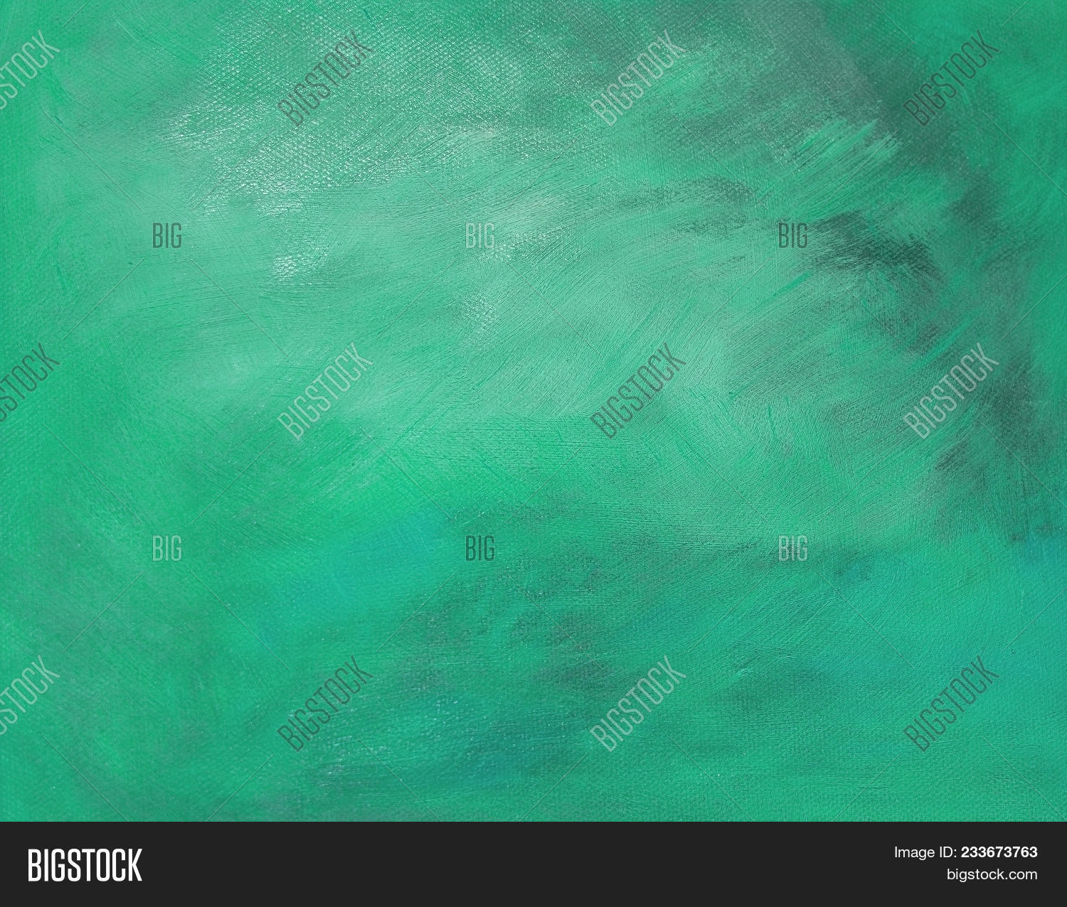 Green Oil Paint Texture
