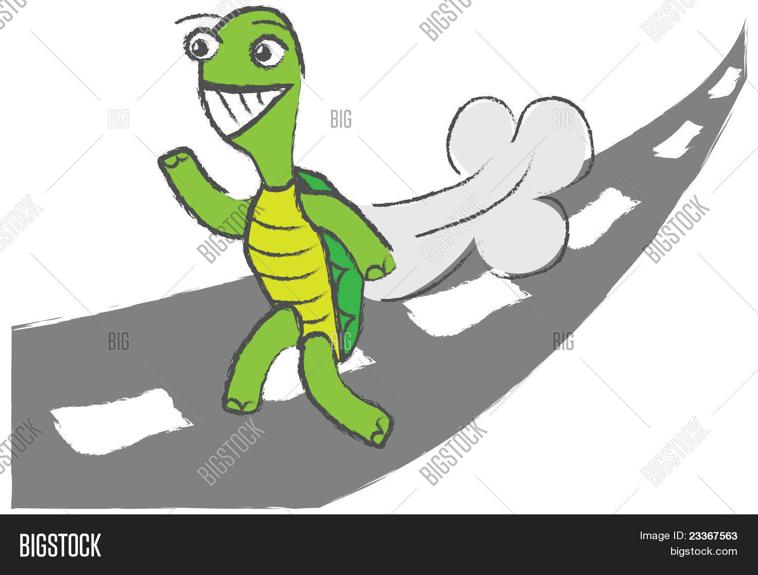 Running Turtle Image & Photo (Free Trial) | Bigstock