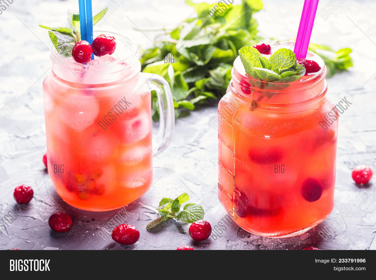 Berry Cocktail Red Image & Photo (Free Trial) | Bigstock