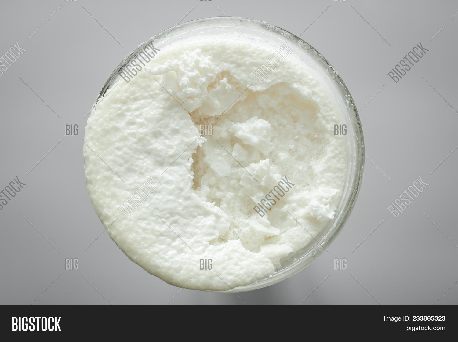 Glass Of Spoiled Milk