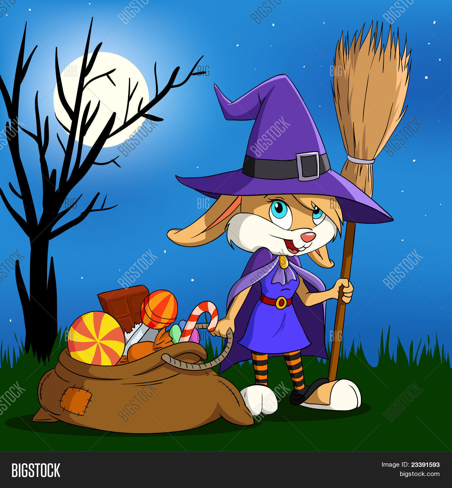 Cartoon Halloween Vector & Photo (Free Trial) | Bigstock