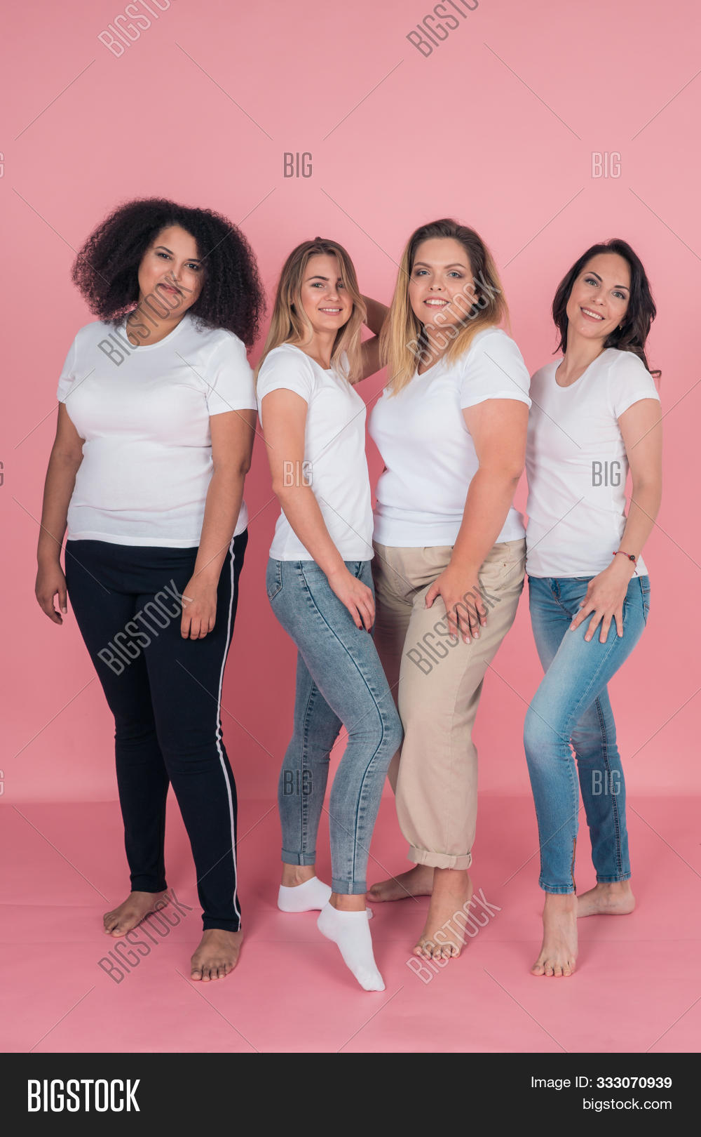 Two Plus-size Models Image & Photo (Free Trial) | Bigstock