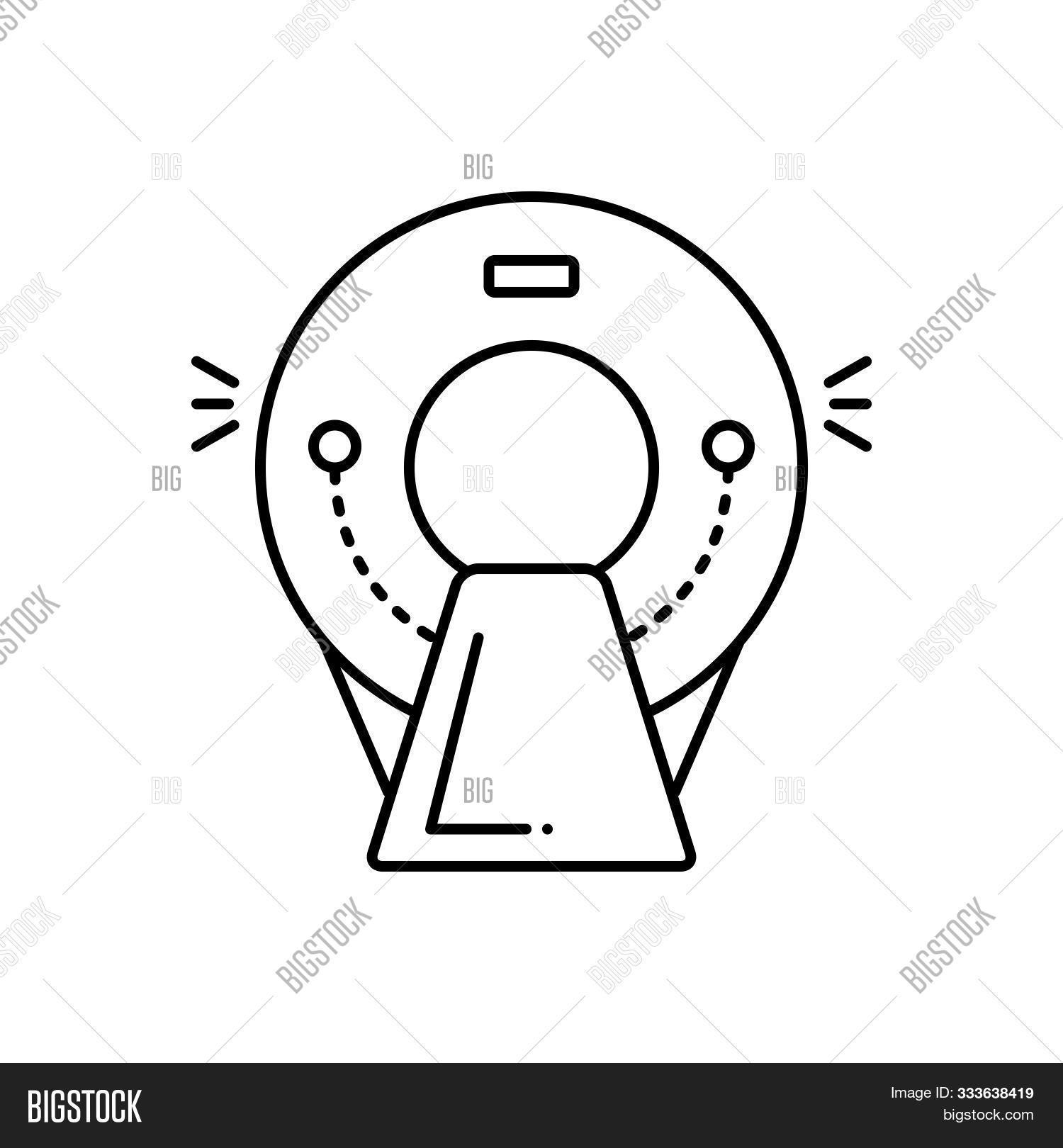 Black Line Icon Ct- Vector & Photo (Free Trial) | Bigstock