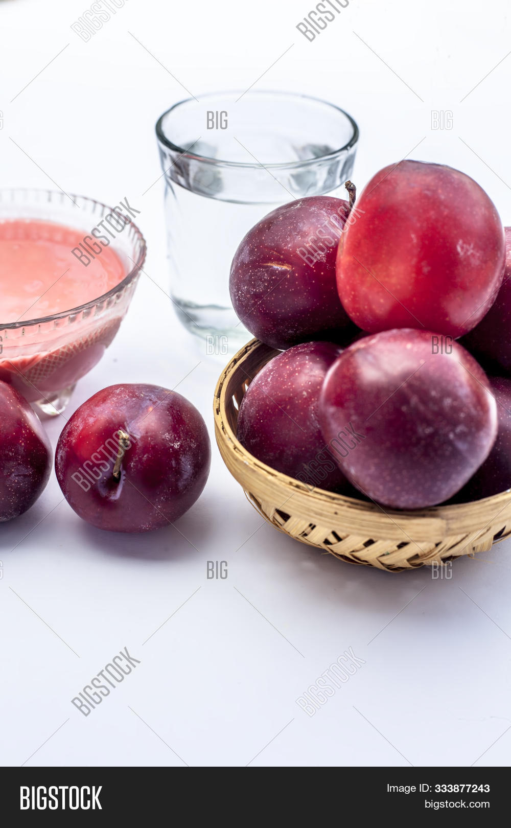 Plum Pulp Well Mixed Image & Photo (Free Trial) | Bigstock