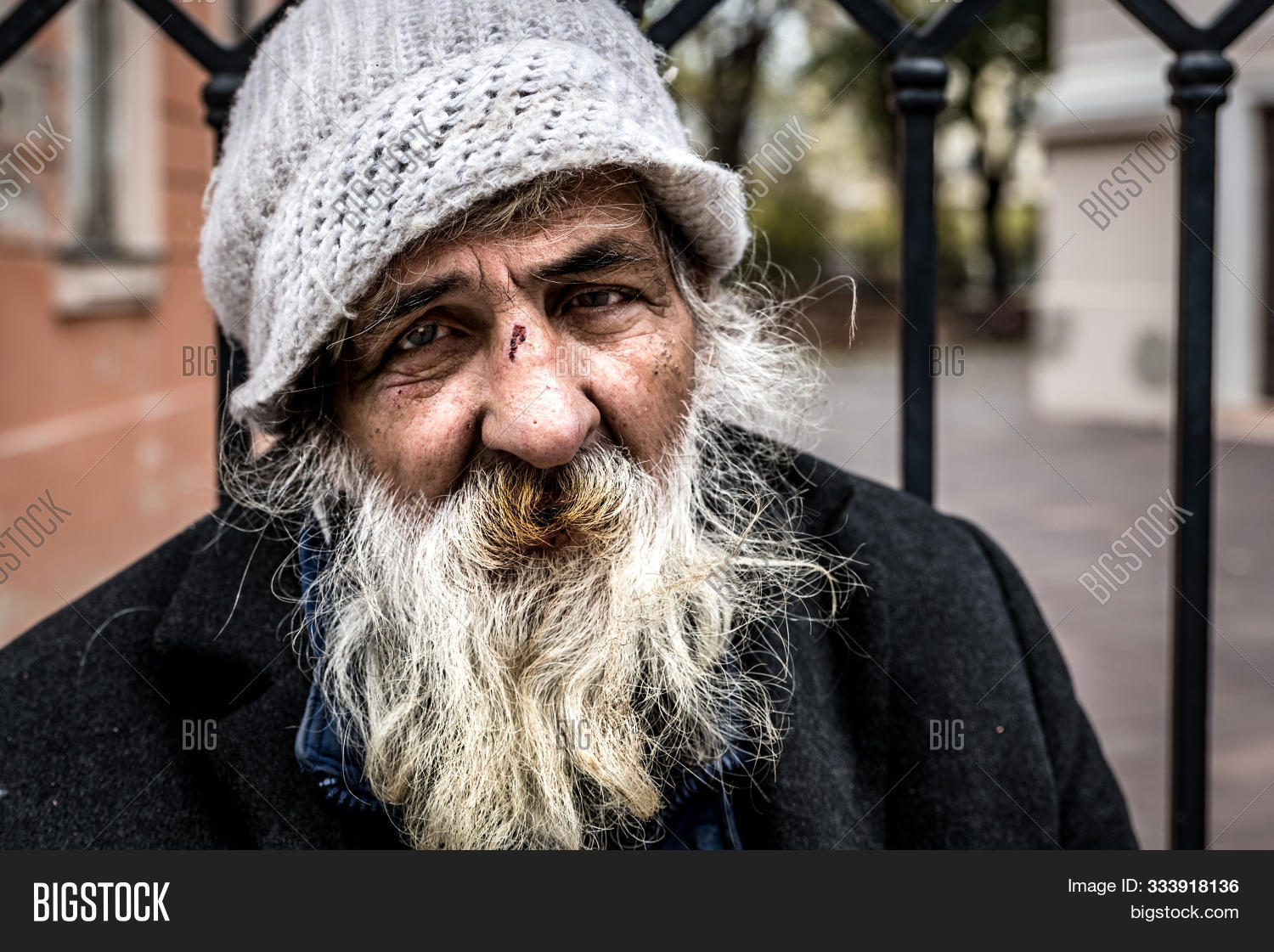 Homeless Man, Close Image & Photo (Free Trial) | Bigstock