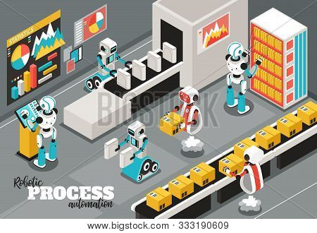 Robotic Process Vector & Photo (Free Trial) | Bigstock